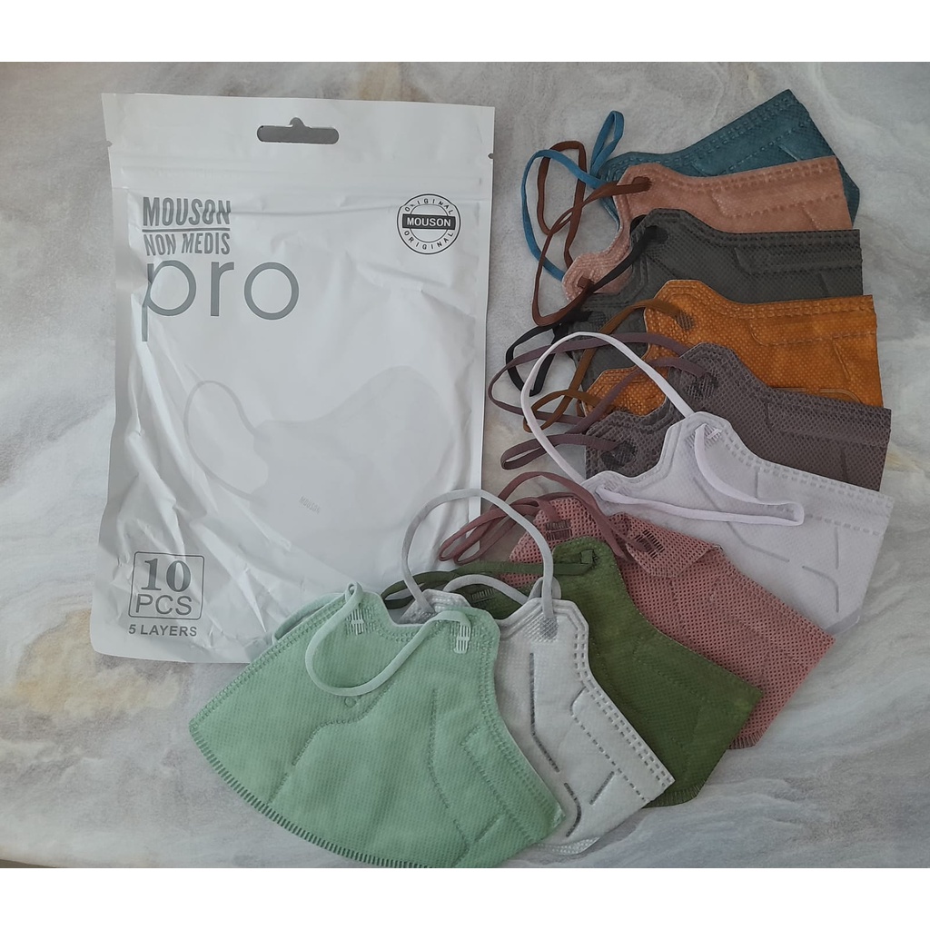 Jual MASKER KN95 PRO MOUSON ISI 10 PCS | Shopee Indonesia