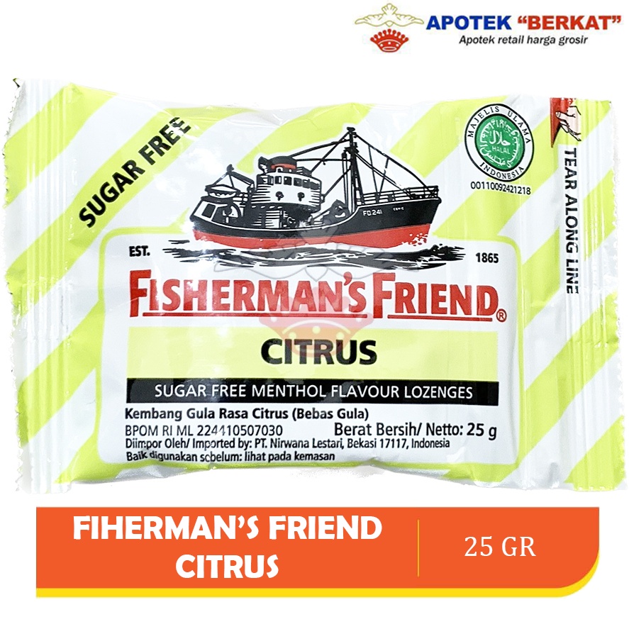 Jual Permen Fisherman's Friend Original 25 gram Aneka Rasa Fishermen ...
