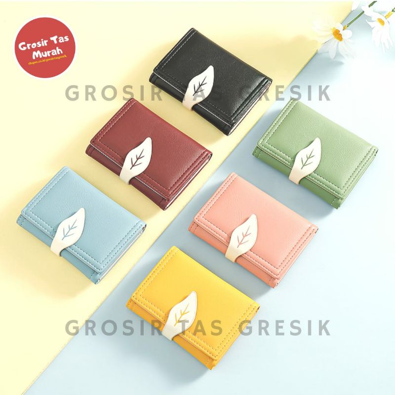 Jual Dompet wanita kecil Dompet kartu & uang Dompet wanita mini korea ...