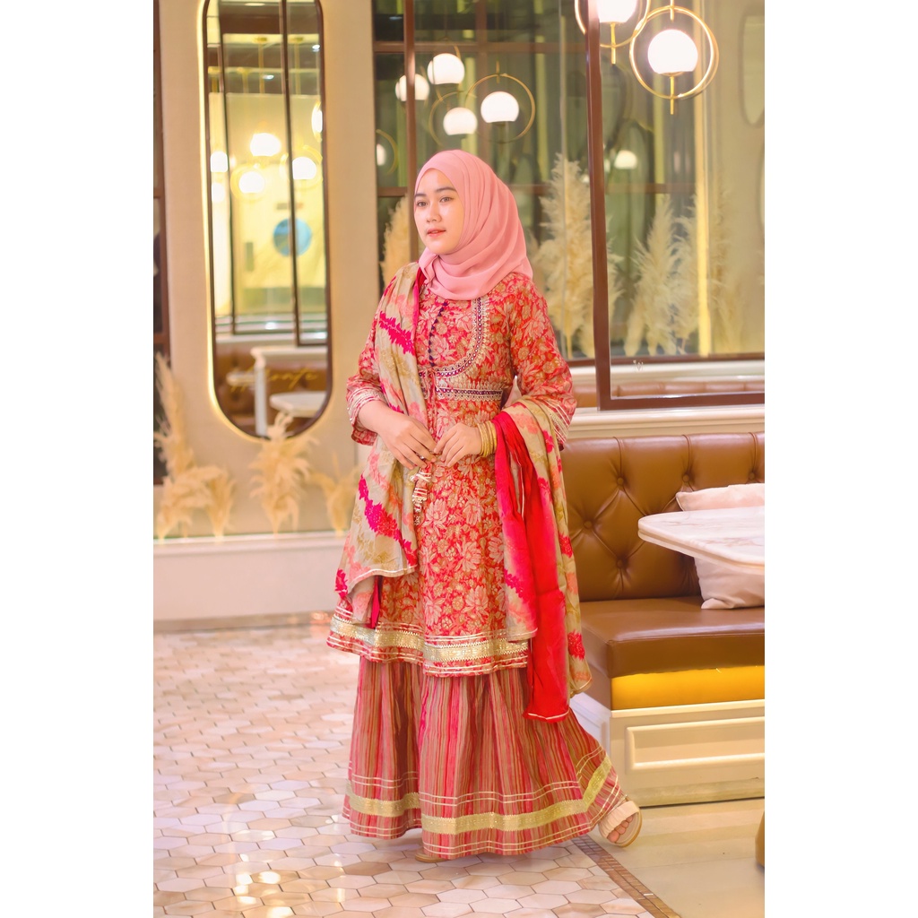 Jual Ori india kurti / gamis Made in india asli ya bahan ori india ya ...