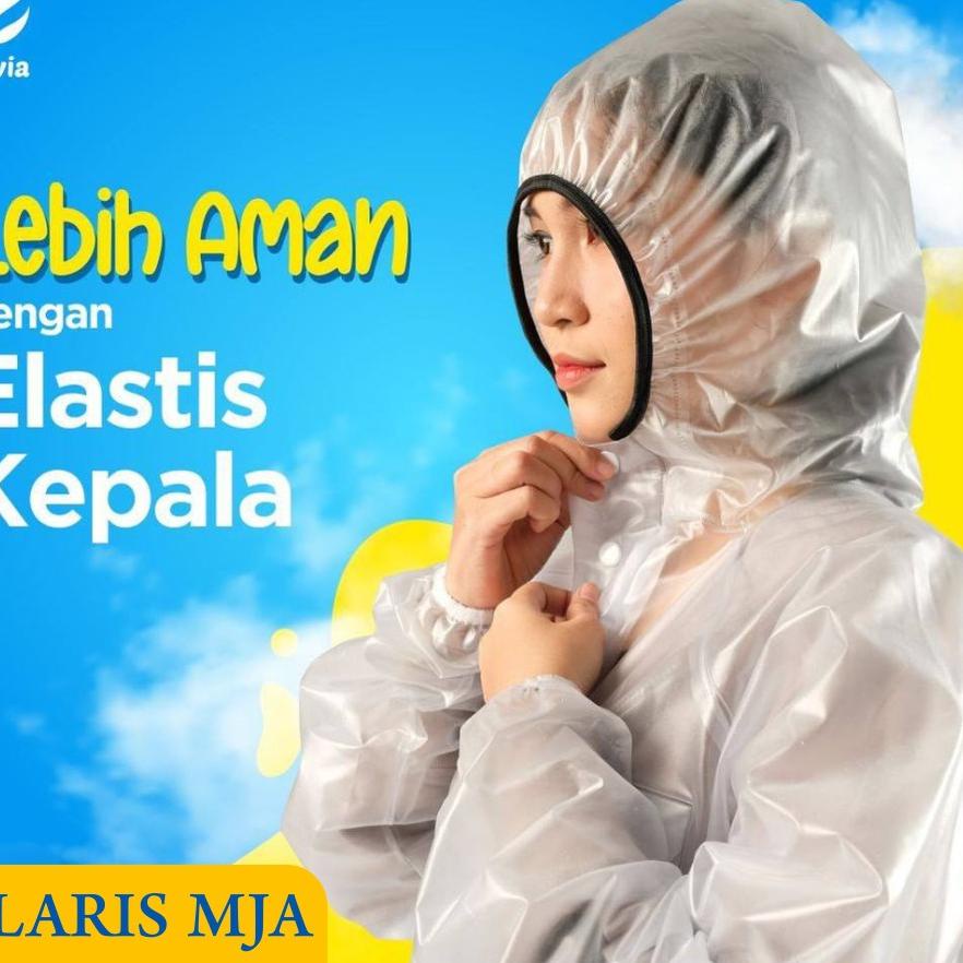 Jual Setelan Jas Hujan Dewasa Tugas Negara Bos Transparan Plevia Backpack Pria Wanita Mantel ...