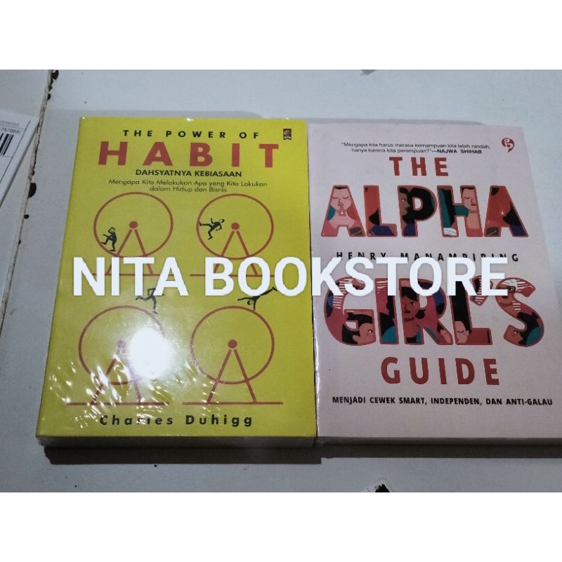 Jual PAKET 2 BUKU THE POWER HABIT DAN THE ALPHA GIRLS KERTAS BOOKPAPER ...
