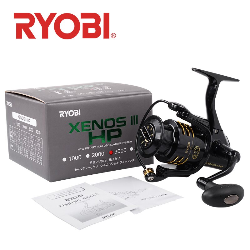 Jual Reel Ryobi Xenos III 1000/2000/3000HP Power Handle | Shopee Indonesia