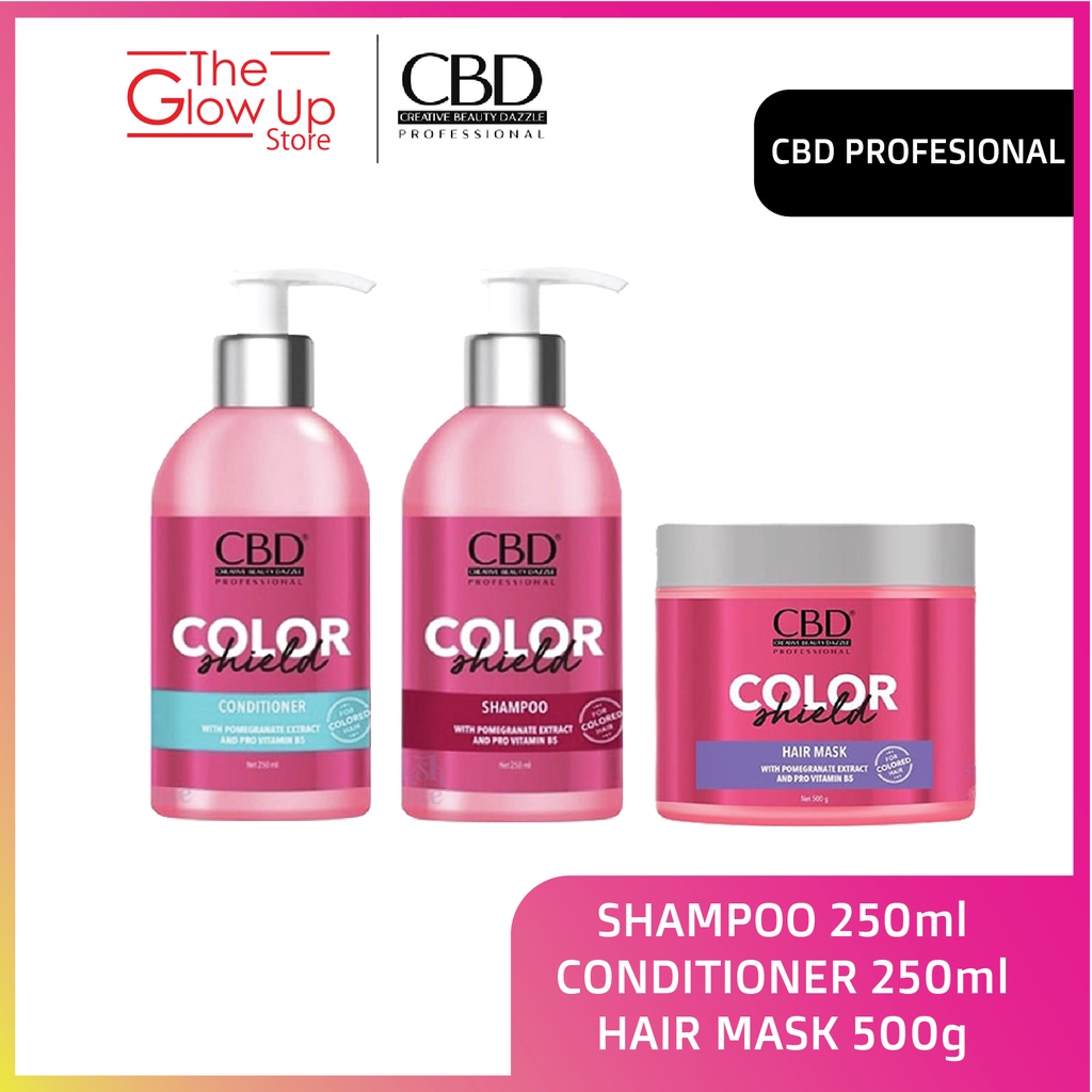 Jual CBD Color Shield Hair Mask/ Conditioner/ Shampoo BPOM | Shopee ...