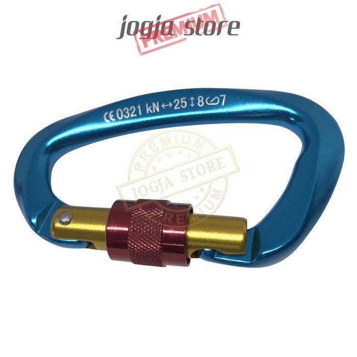 Jual Profesional Karabiner Climbing Carabiner Aluminium Quickdraw D ...