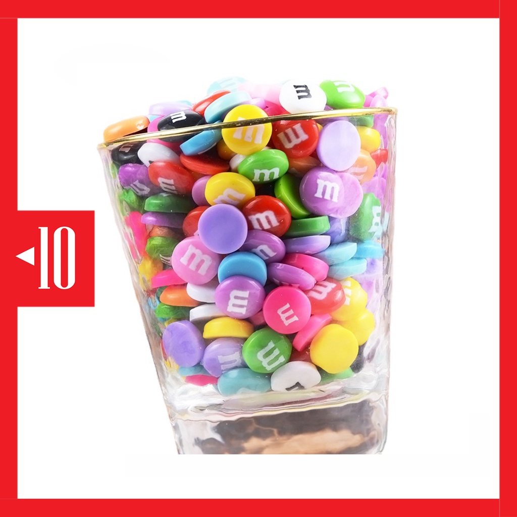 Jual RC11 resin charm bandul diy aksesoris craft permen cokelat mnm ...