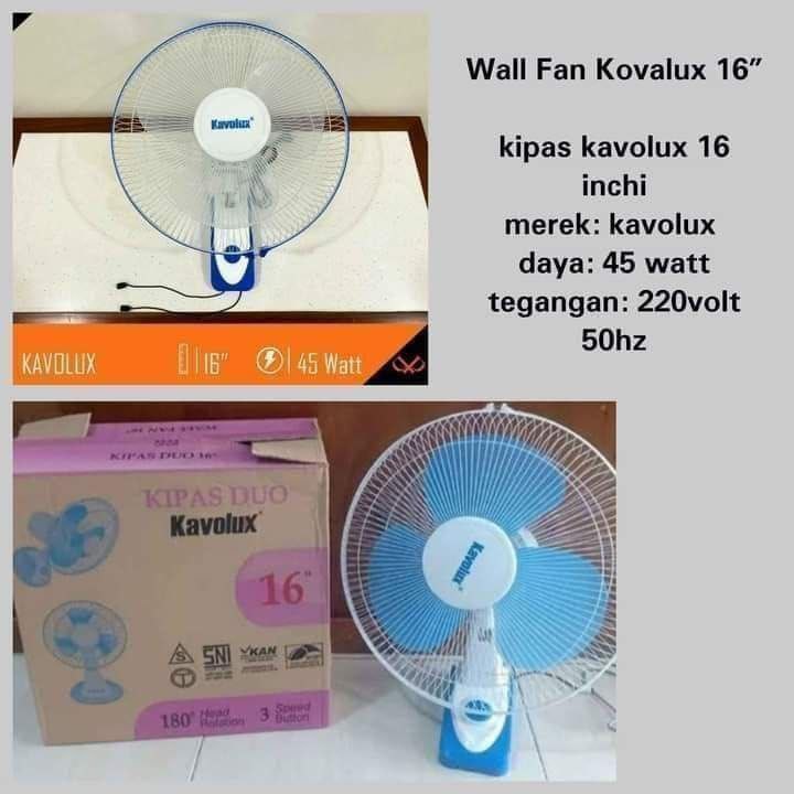 Jual Kipas Angin Berdiri 3in1 AOYAMA HOBIKU KAVOLUX 16'' Stand FAN 16 ...