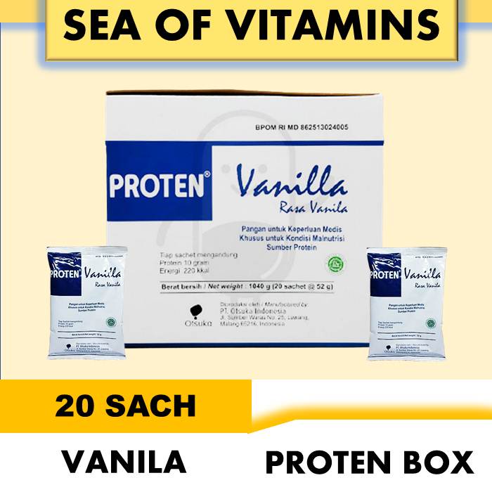 Jual Proten Vanila Box | Shopee Indonesia