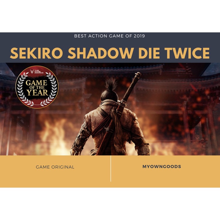 Jual Sekiro Shadows Die Twice ONLINE (NOT SHARING) ORIGINAL GAME STEAM PC | Shopee Indonesia