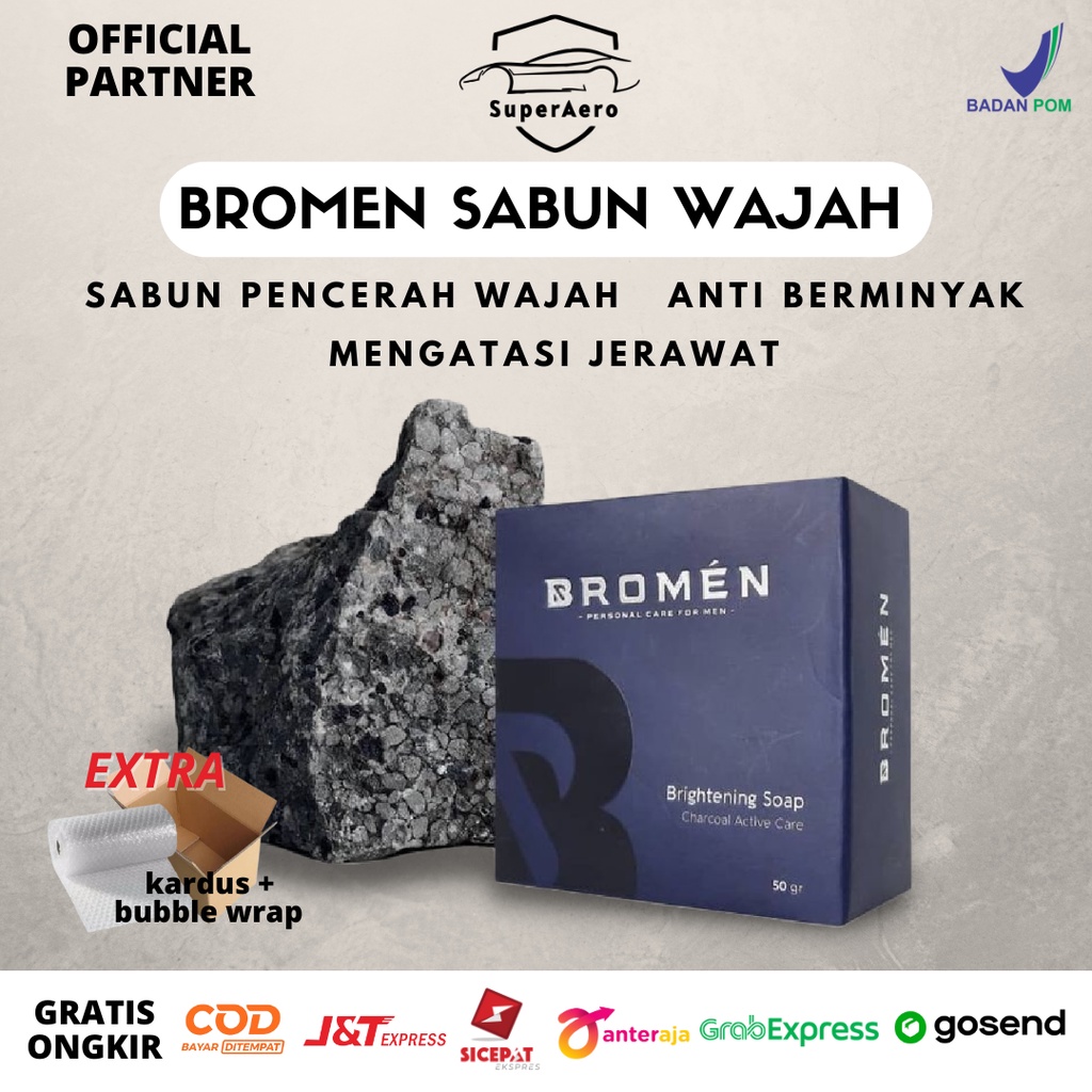 Jual Bromen Soap - Sabun Perawatan Cowok | Shopee Indonesia