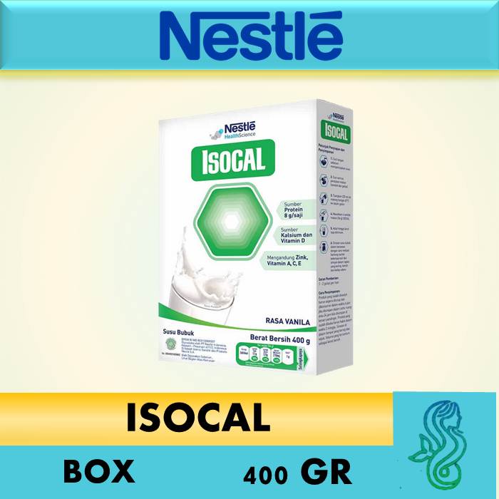 Jual ️ NESTLE - ISOCAL 400GR - RASA VANILA [ SUSU BUBUK PROTEIN DAN ...