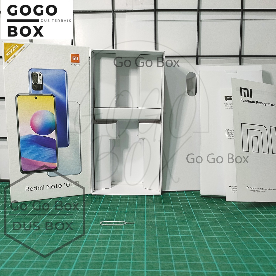 Jual DUS DUSBOX REDMI NOTE 10 5G -GRATIS STICKER- DAN FULLSET -BOX ...