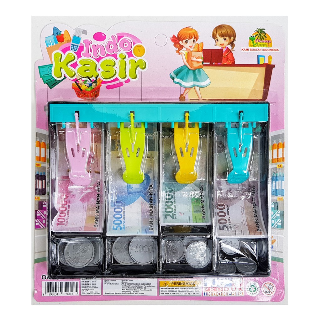 Jual Mainan Mesin Kasir/Cash Drawer/CASHIER - BUAHKASIR MF34 | Shopee ...