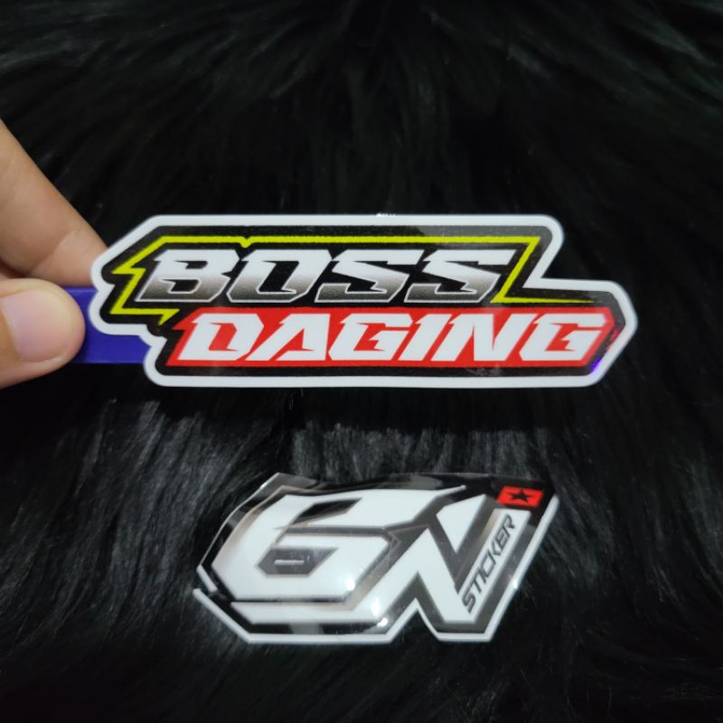 Jual sticker kata2 viral Bos Daging | Shopee Indonesia
