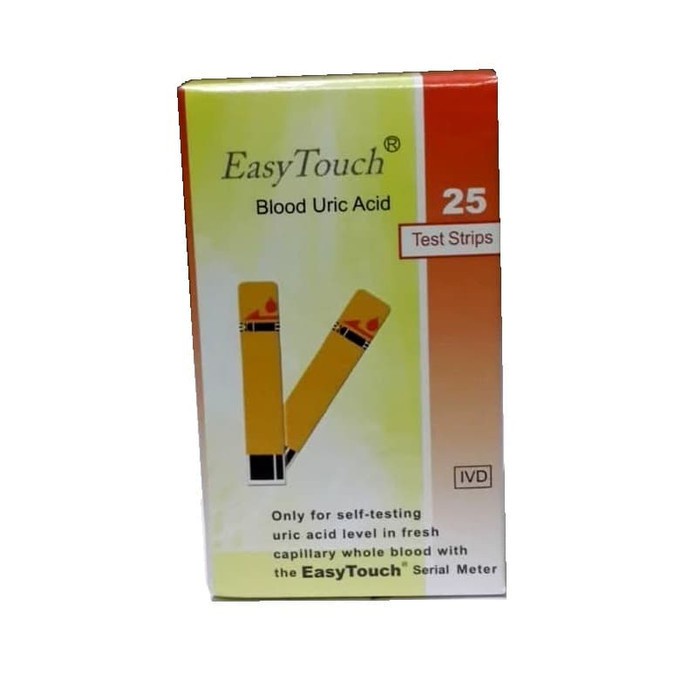 Jual Strip Easy Touch Cholesterol Urid Uric Acid Hemoglobin Gula Darah ...