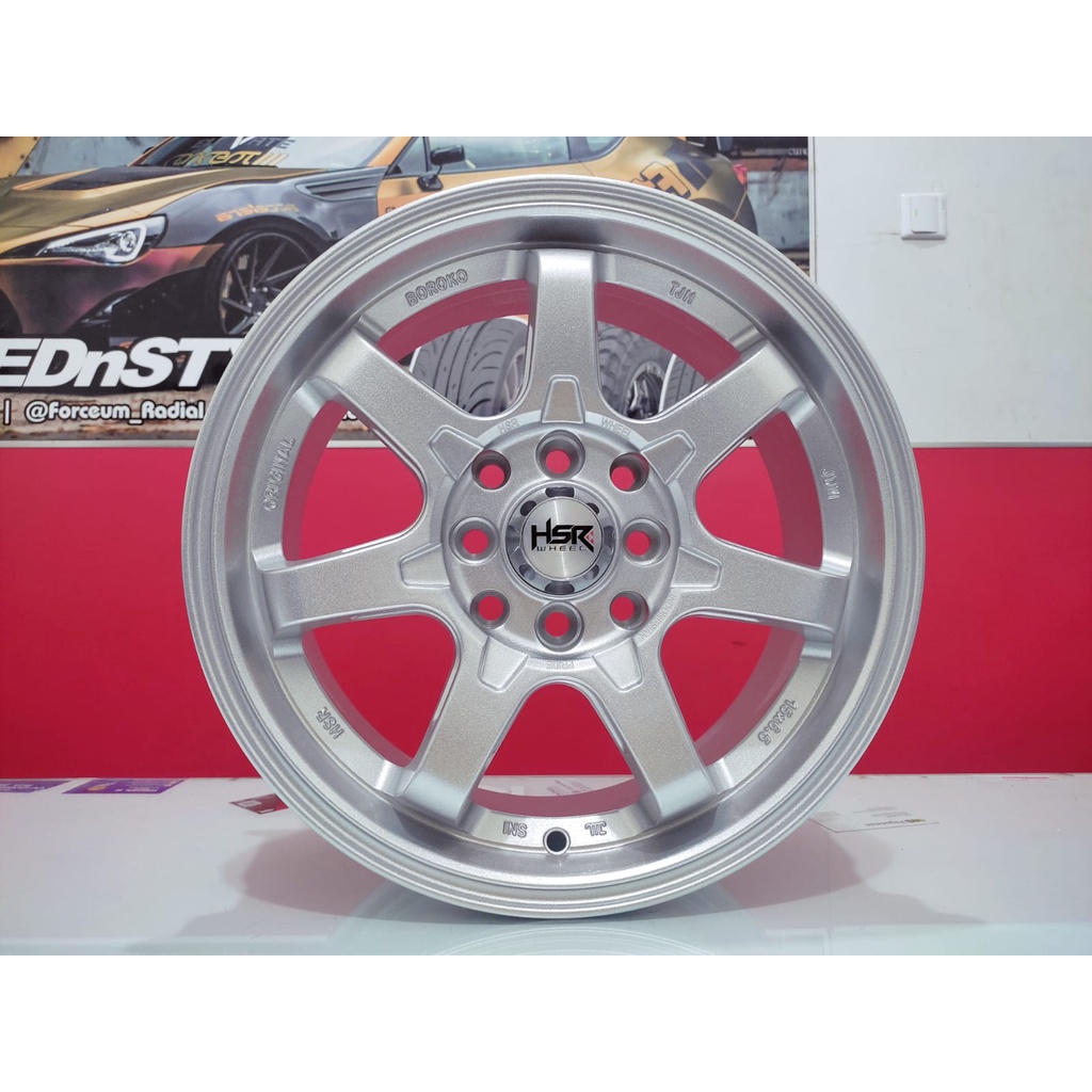 Jual Velg Mobil Ring 15 HSR BOROKO TJH untuk Avanza, Kijang LGX, Cefiro, Evalia, Grand Livina ...