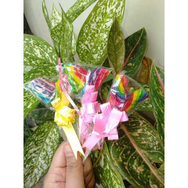Jual PERMEN LOLIPOP 4 CM KUPU-KUPU (20 PCS)/PERMEN LOLIPOP KARAKTER ...