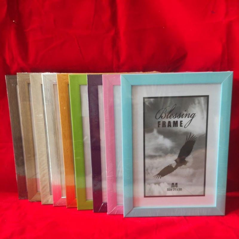 Jual Bingkai frame figura foto sertifikat Piagam A4 21x30 cm minimalis ...