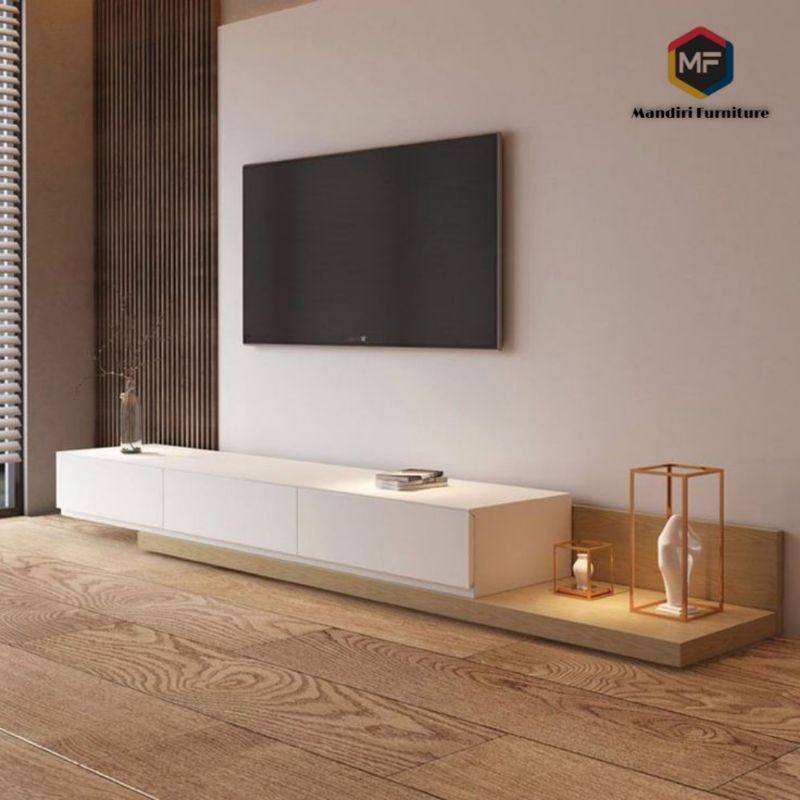 Jual Meja tv minimalis modern / cabinet tv / stand tv 180cm | Shopee ...