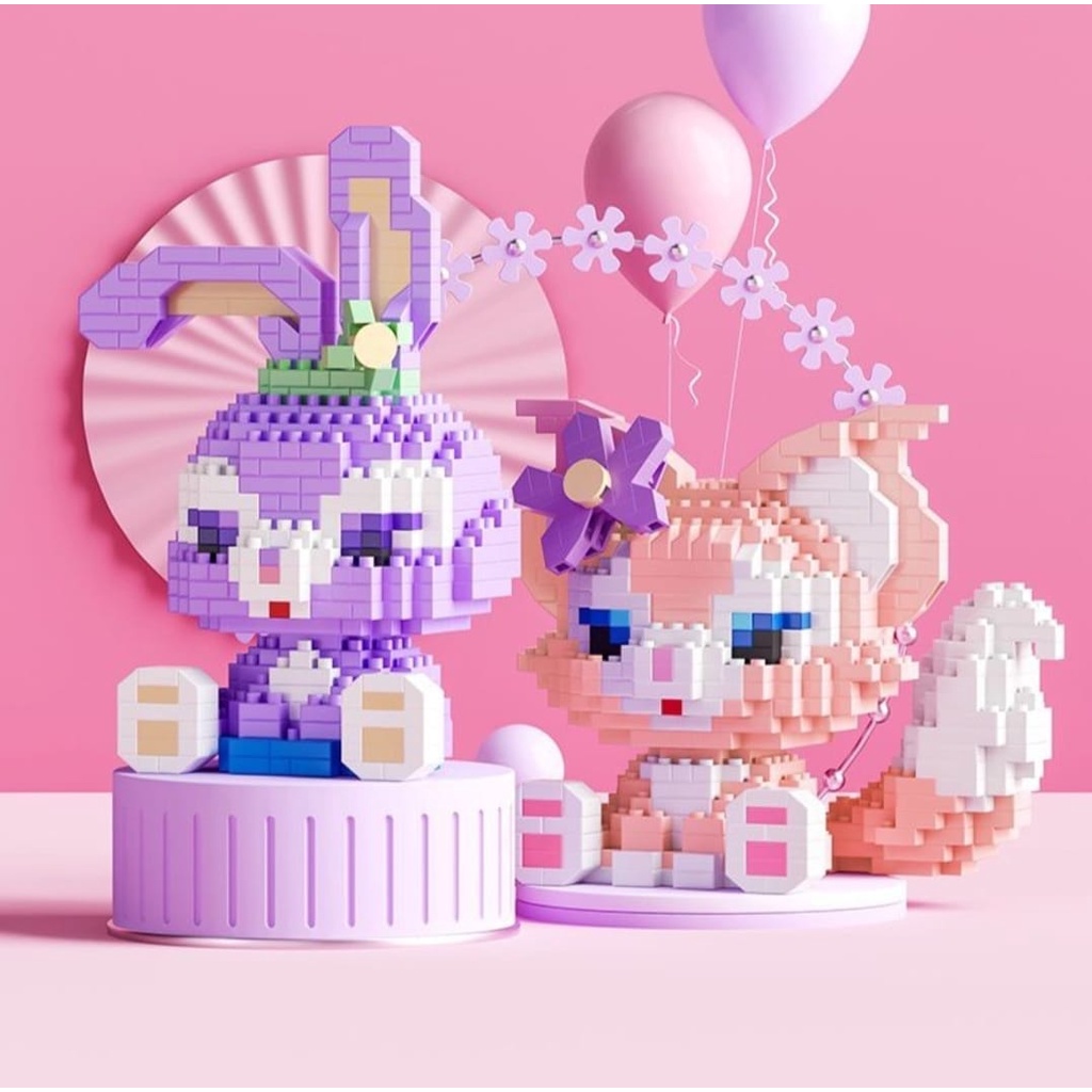 Jual 55JR BRICKS BRICK MAINAN EDUKASI NANO MICRO MAGIC MINI BLOCK BLOK ...