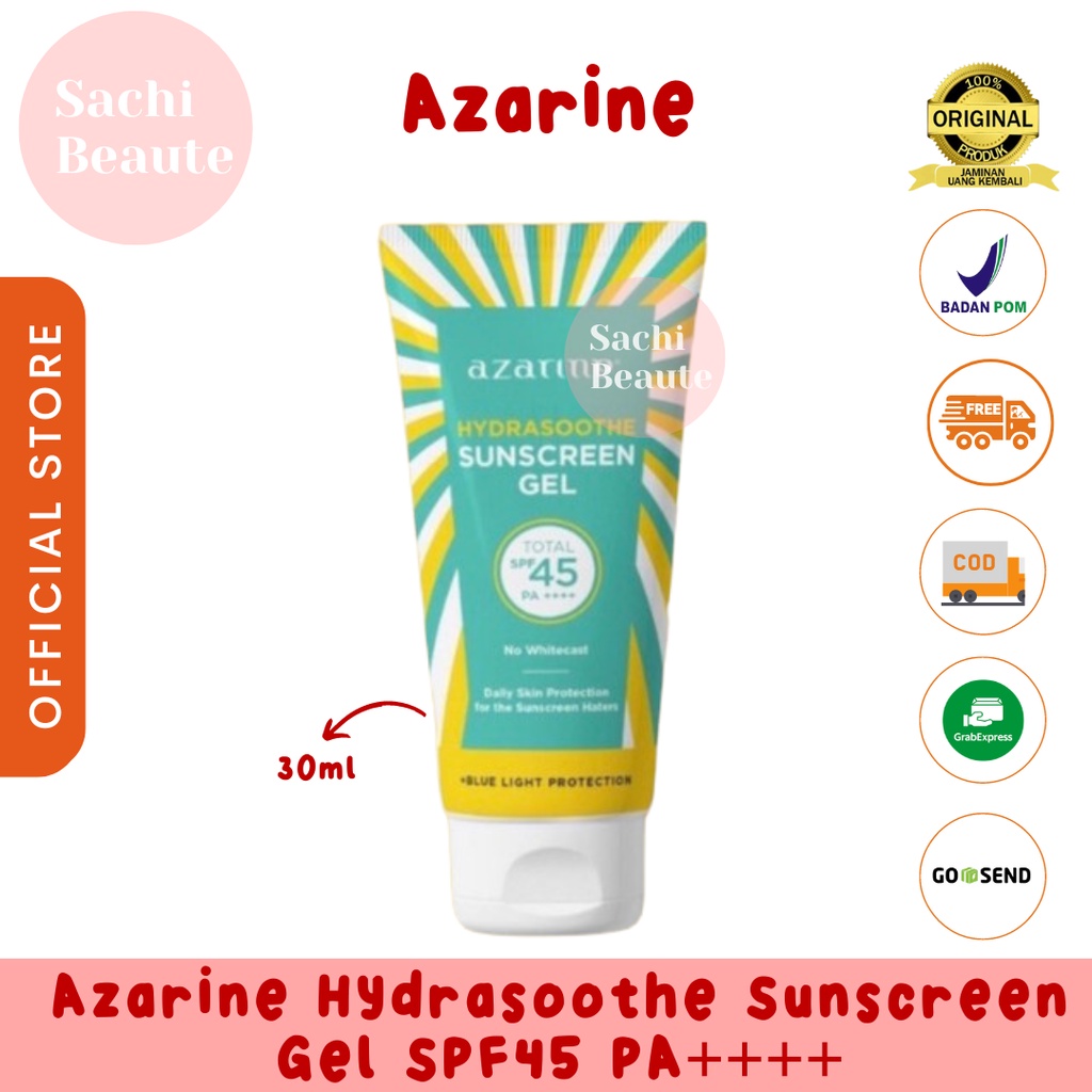 Jual Azarine Azarin Hydramax Hydramax-C Sunscreen Serum SPF50 PA ...