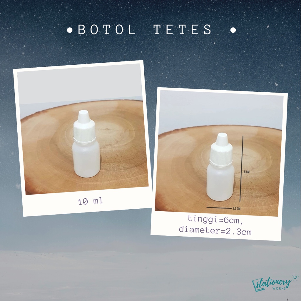 Jual Botol tetes 10ml - botol plastik - botol travel - food grade ...