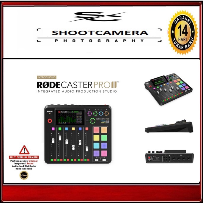 Jual Rode Caster Pro Ii Integrated Audio Production Studio #Original ...