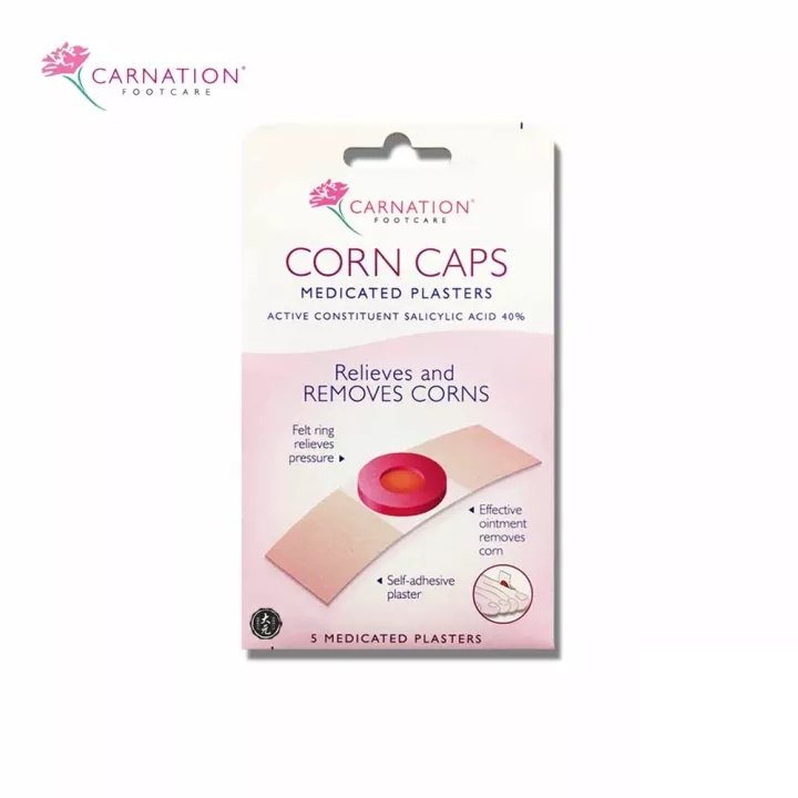 Jual Carnation Footcare Corn Caps Plester Mata Ikan Dan Kapalan Isi ...