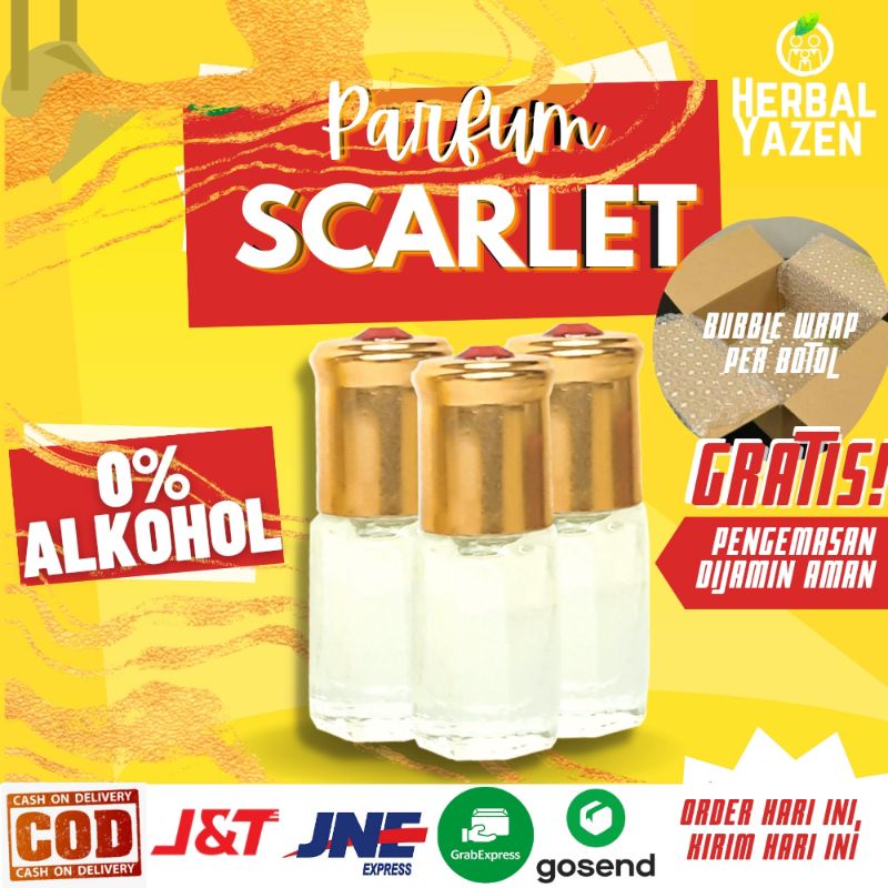Jual Parfum Aroma SCARLET Original Non Alkohol 3ml 6ml 12ml Parfum ...
