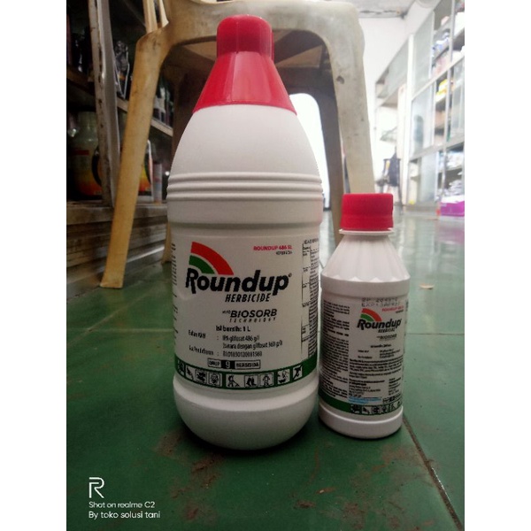 Jual Round Up 486 SL Obat Rumput Sistemik Herbisida Sistemik Obat ...