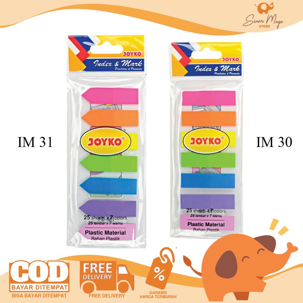 Jual Joyko Pembatas Penanda Panah Index IM 31 & Mark IM 33 Murah ...