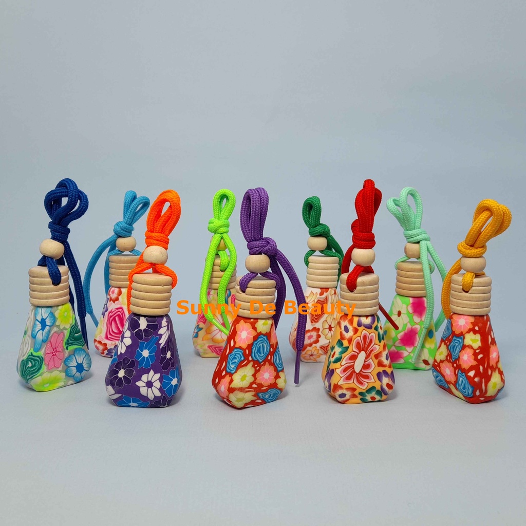 Jual Botol Parfum Gantung 8 Ml Segitiga Print Warna Tutup Kayu Bulat ...