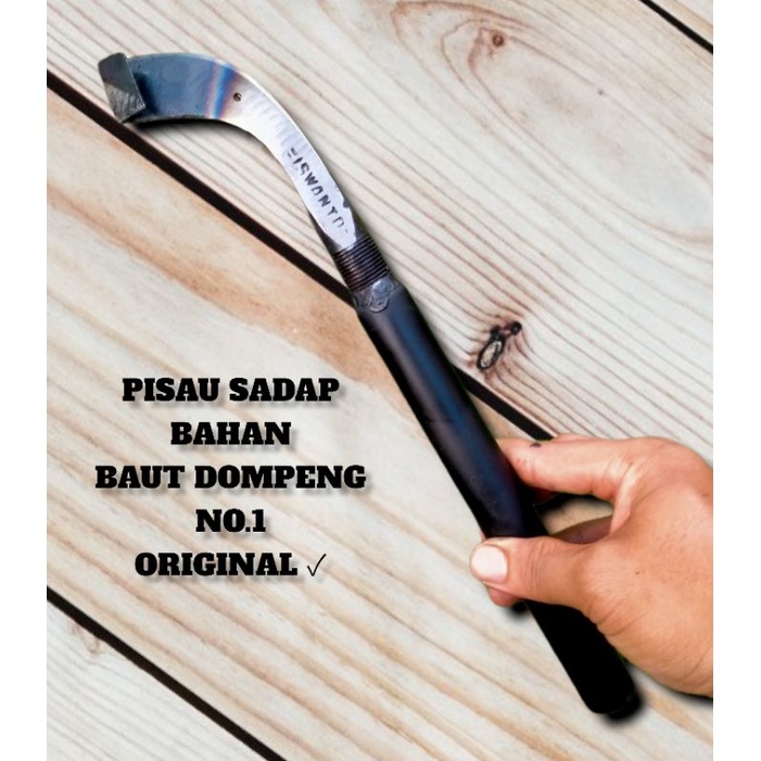 Jual Pisau Sadap karet Bahan Baut Dompeng / Pisau deres karet Original ...