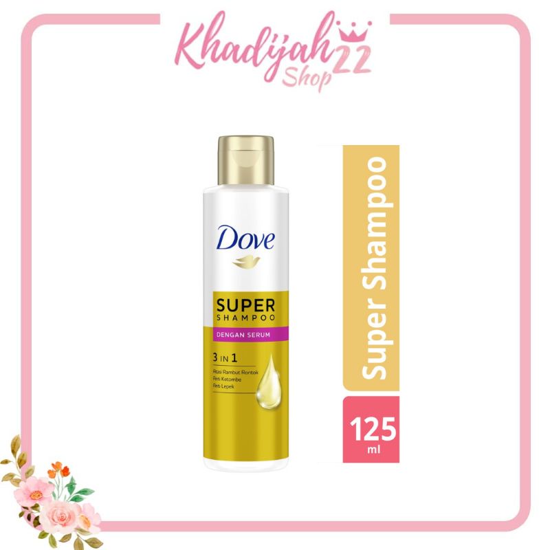 Jual Dove Super Shampoo 125ml | Shopee Indonesia