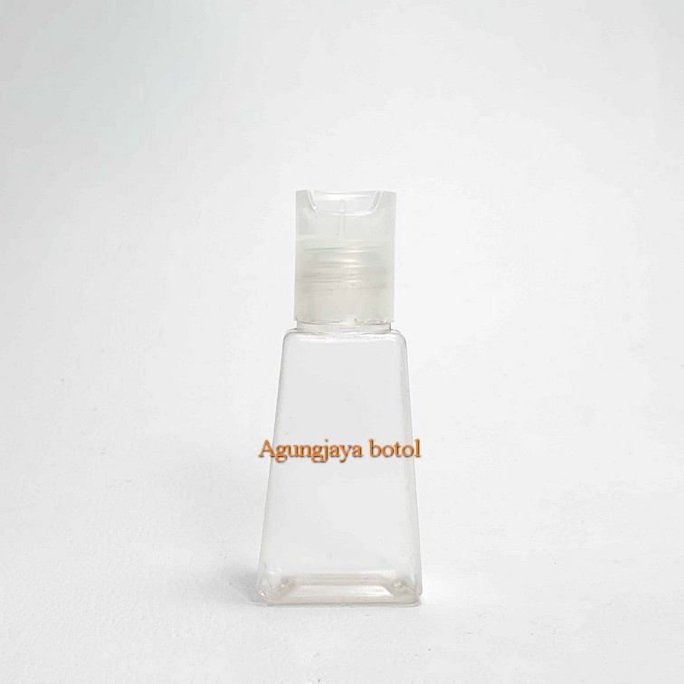 Jual Botol 30 Ml Antis Segitiga Tutup Presstop Neck 18 / Botol Plastik ...