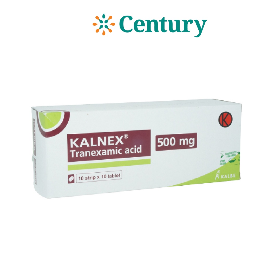 Jual KALNEX 500 MG 1 STRIP ISI 10 TABLET/ASAM TRANEKSAMAT 500 MG ...