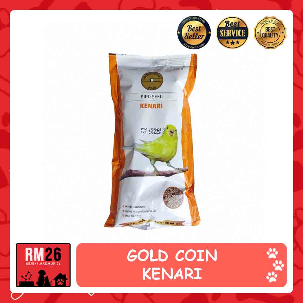 Jual PAKAN BURUNG KENARI GOLD COIN | Shopee Indonesia