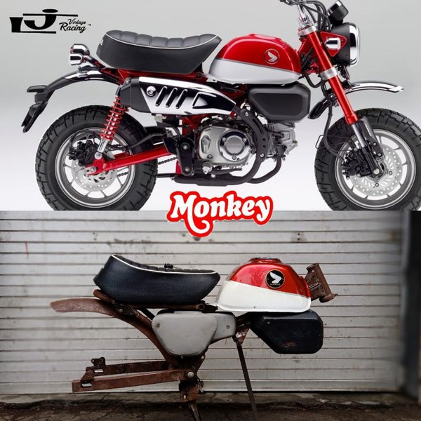 Jual Frame Monkey 125 Cover Body Baju Set Body Set Honda Monkey 125 New ...