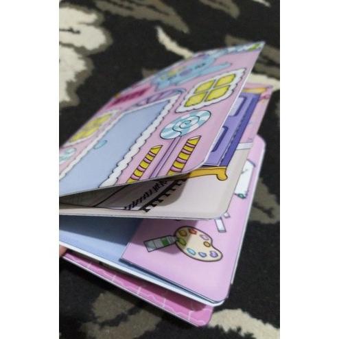 Jual Mainan Koya BT21 HOUSE Quiet Book Paper Doll BRG BARU | Shopee ...