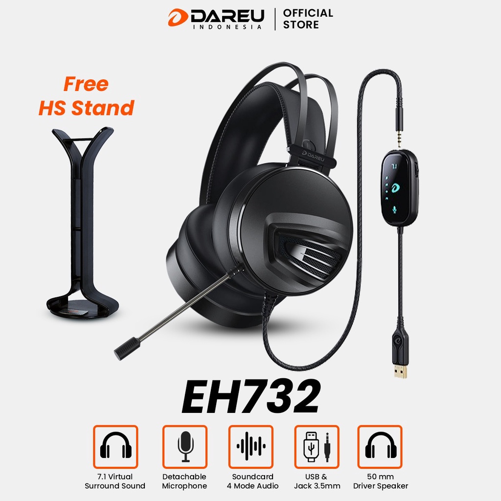 Jual DAREU EH-732 Headset | Shopee Indonesia