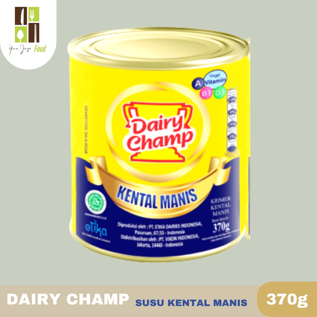 Jual Dairy Champ Susu Kental Manis 370g/480g | Shopee Indonesia