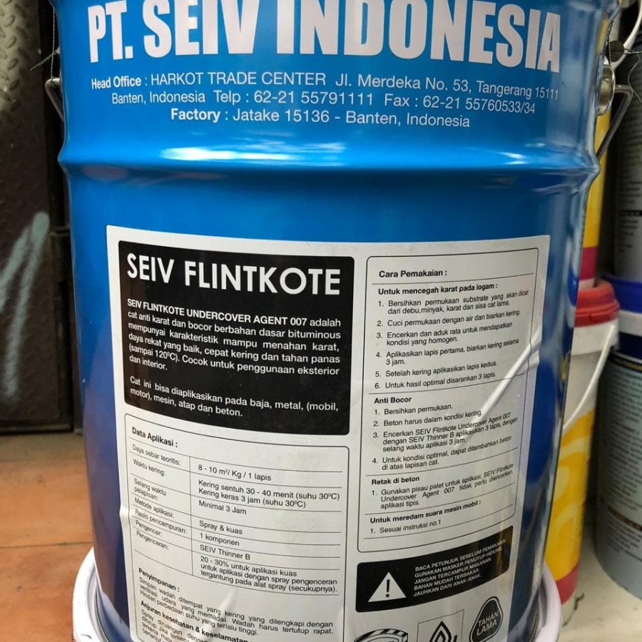 Jual SEIV FLINKOTE 20KG / CAT KAYU DAN BESI | Shopee Indonesia