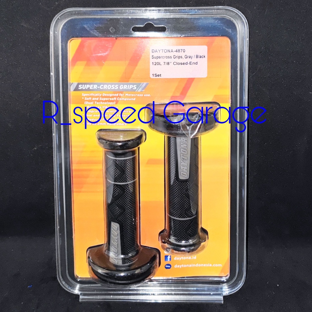 Jual HAND GRIP GAS MOTOR DAYTONA SUPERCROSS GRIP 120 MM | Shopee Indonesia