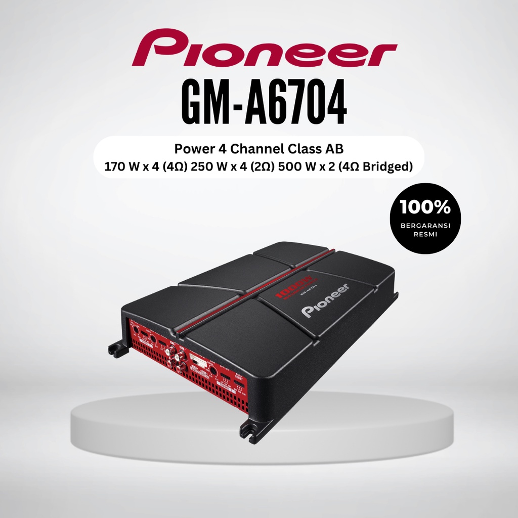 Jual Power Amplifier 4channel Pioneer GM-A6704 | Shopee Indonesia