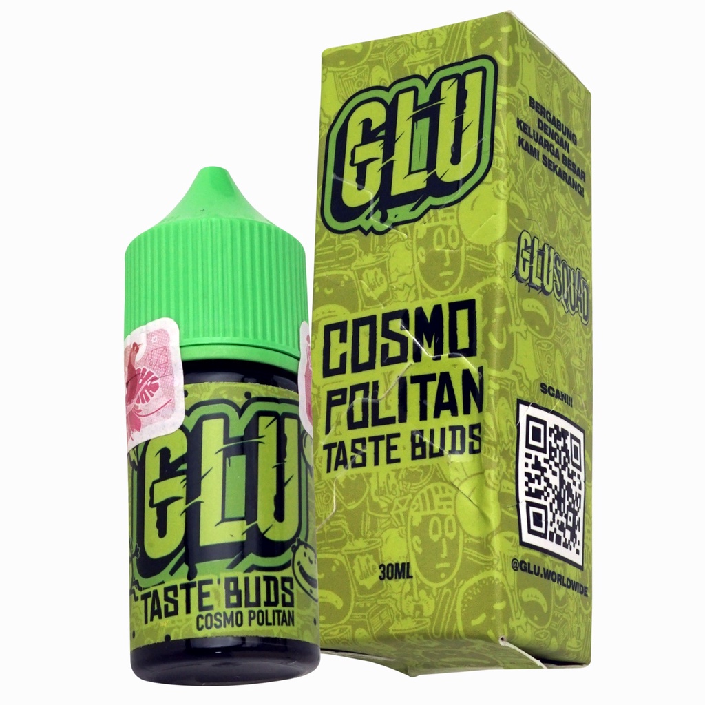 Jual Liquid Saltnic Glu Taste Buds Cosmopolitan 35MG 30ML By Fathiba x ...