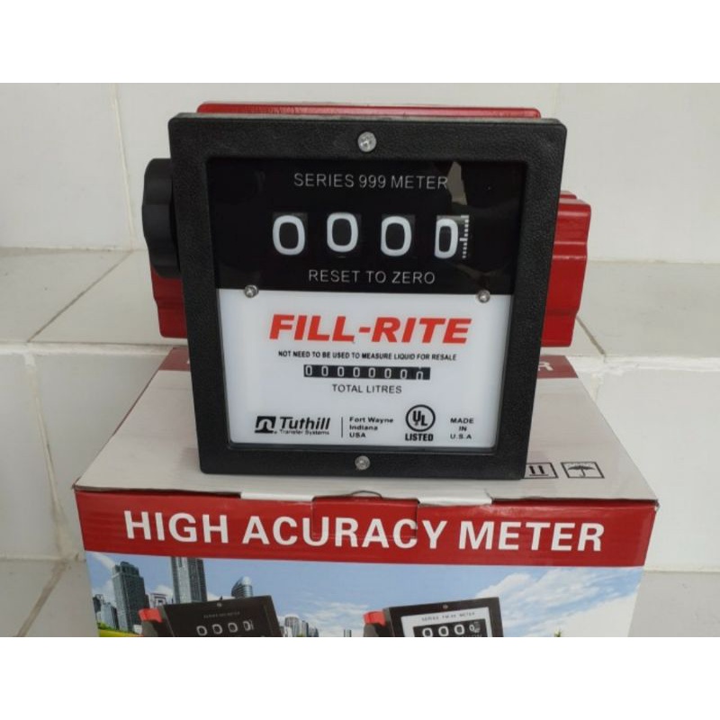 Jual Flow meter flowmeter analog 1inch FILL-RITE Alat ukur solar BBM ...