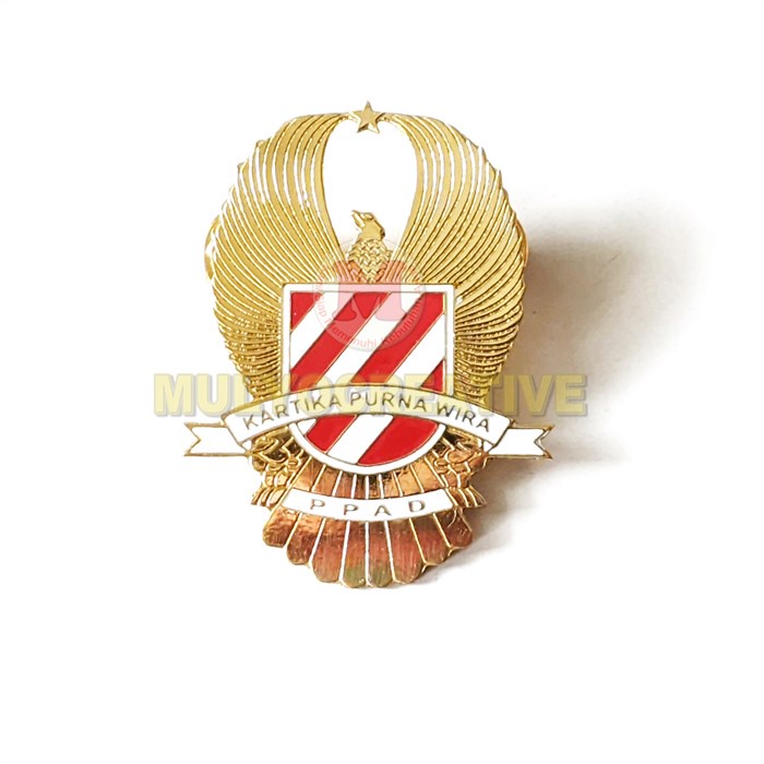 Jual Pin PPAD Kartika Purna Wira Bros Emblem Logo PPADLogam Kuningan ...