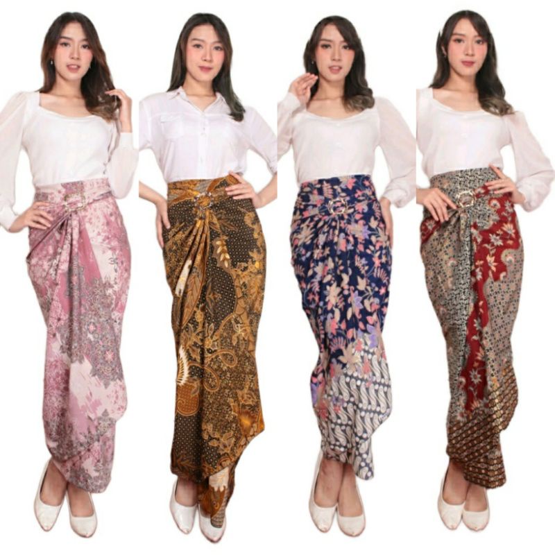Jual (50 Motif) Rok lilit batik modern motif terbaru / kain batik ...