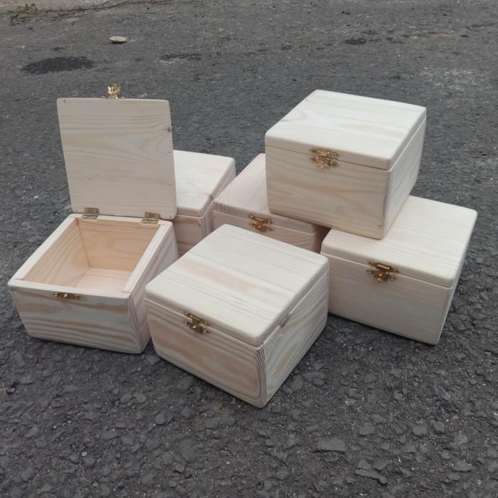 Jual Custom Kotak Kayu Serbaguna/ Wooden Box (Unfinished) | Shopee ...
