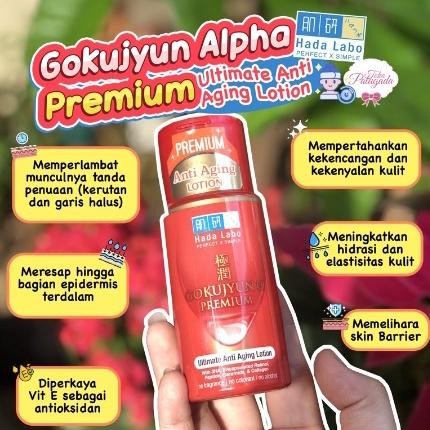 Jual [PREMIUM MERAH] HADA LABO GOKUJYUN PREMIUM ANTI AGING LOTION ...